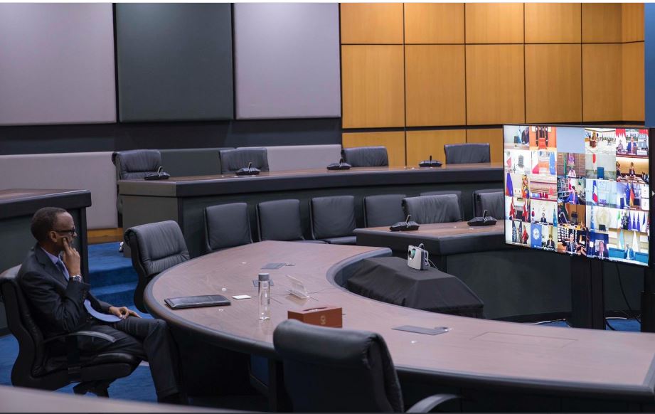 President Kagame Joins G20 Leaders In Virtual Summit To Discuss COVID ...